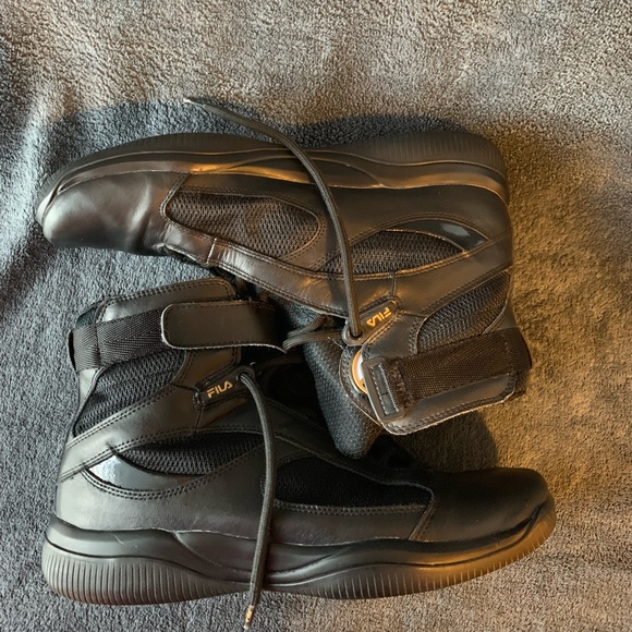 Fila | Shoes | Filas Helmsman Black Hi | Poshmark